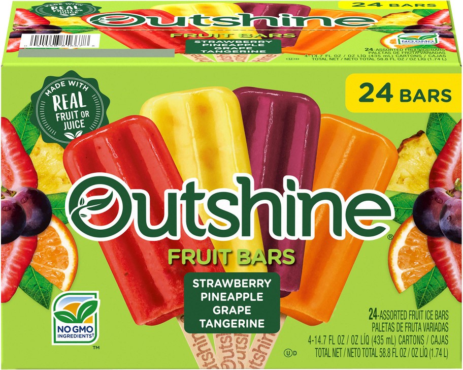 Outshine Fruit Bars 24 Ct